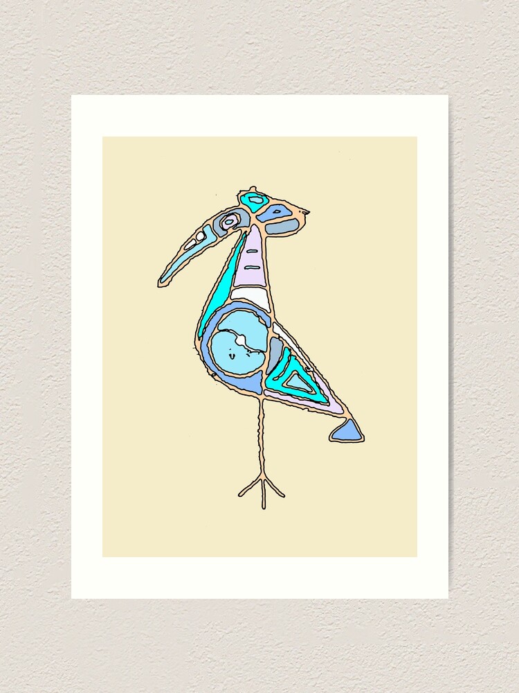 "Baby Indigenous Taino Bird Symbol" Art Print for Sale by liamaris ...