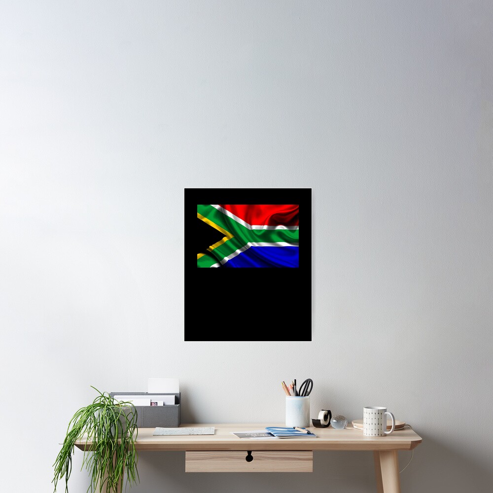 "South African Flag SA Flag Springboks South Africa" Poster for Sale by ...