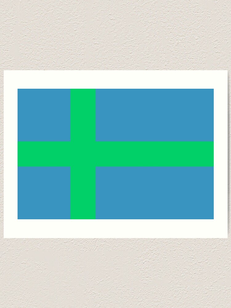 "votic people flag" Art Print by tony4urban | Redbubble