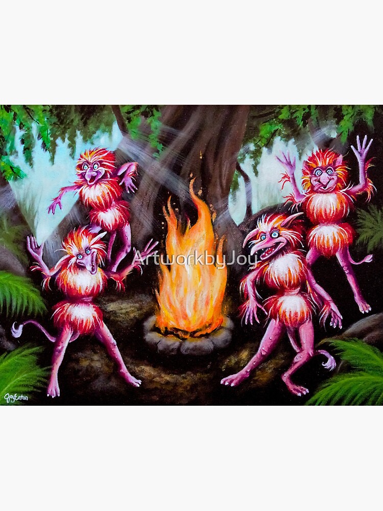 "Fire Gang" Sticker for Sale by ArtworkbyJoy | Redbubble