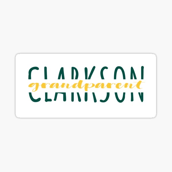 "Clarkson University Grandparent" Sticker for Sale by Madisonnjones ...