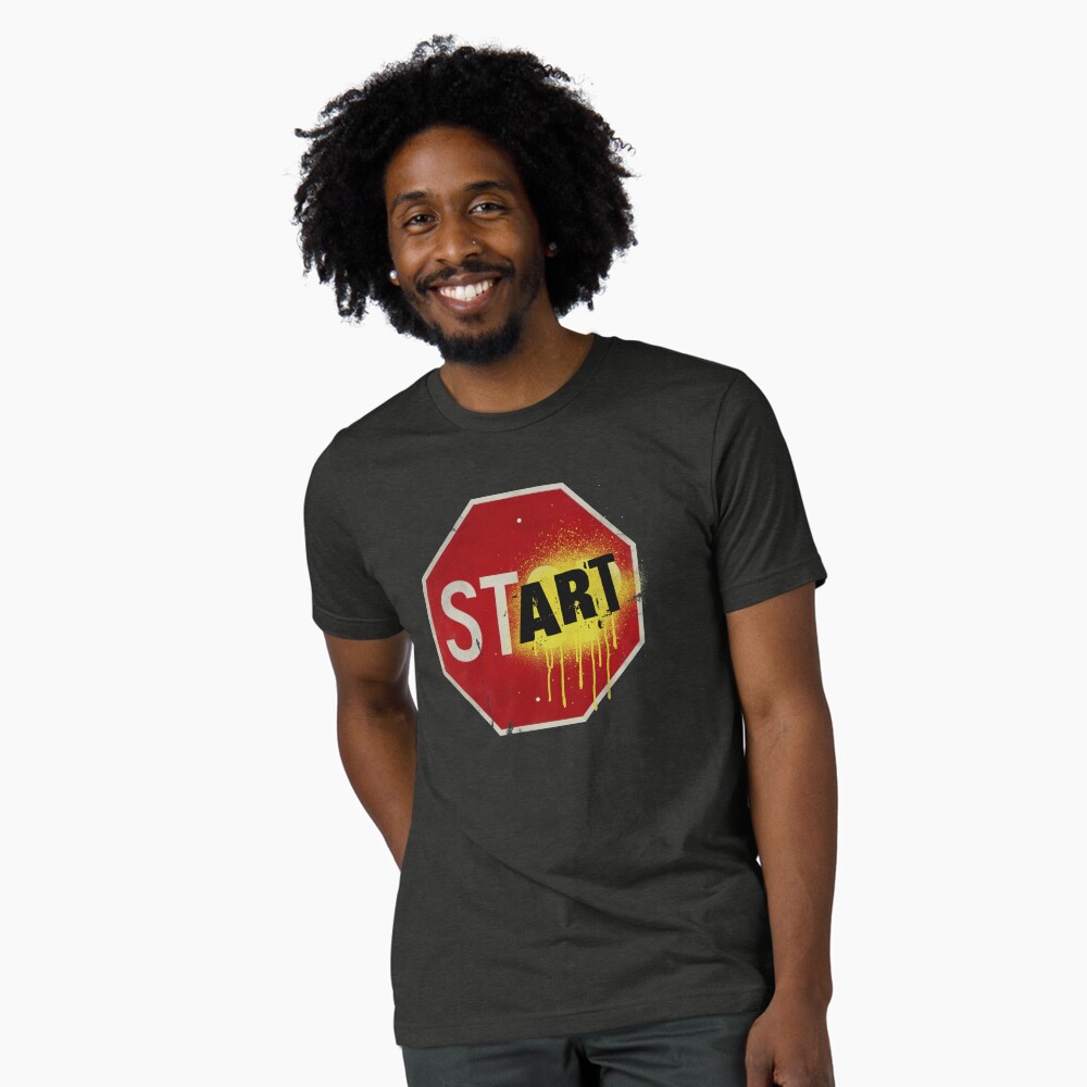 "Stop Sign Inspirational Slogan" Sticker for Sale by EddieBalevo ...