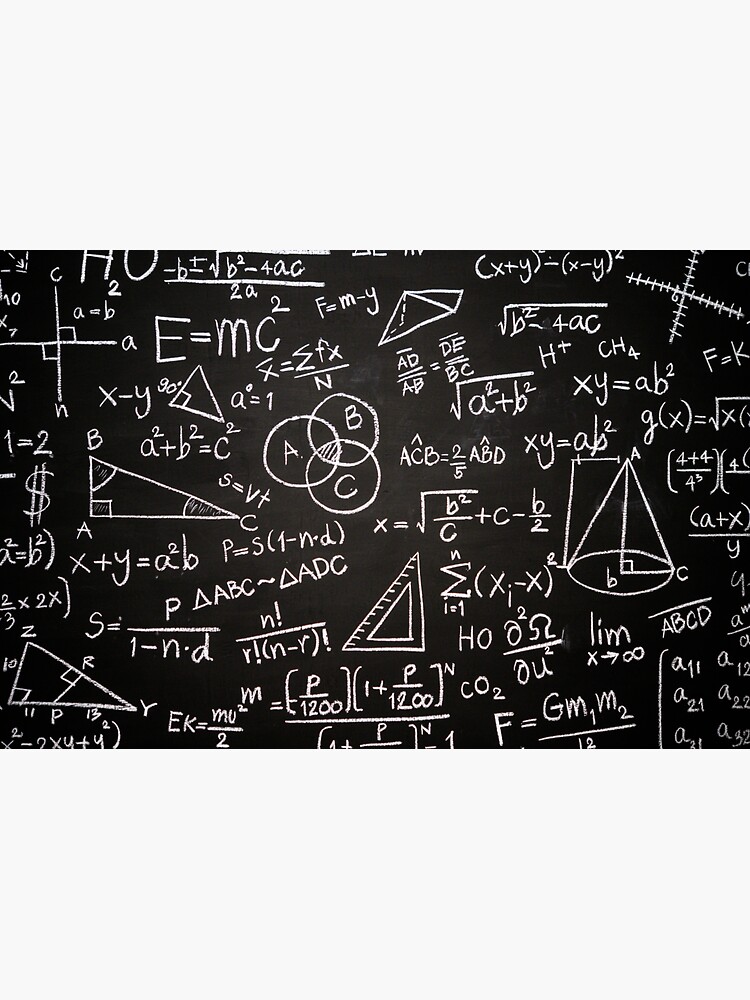 "Math Science Formulas" Sticker for Sale by vladocar | Redbubble