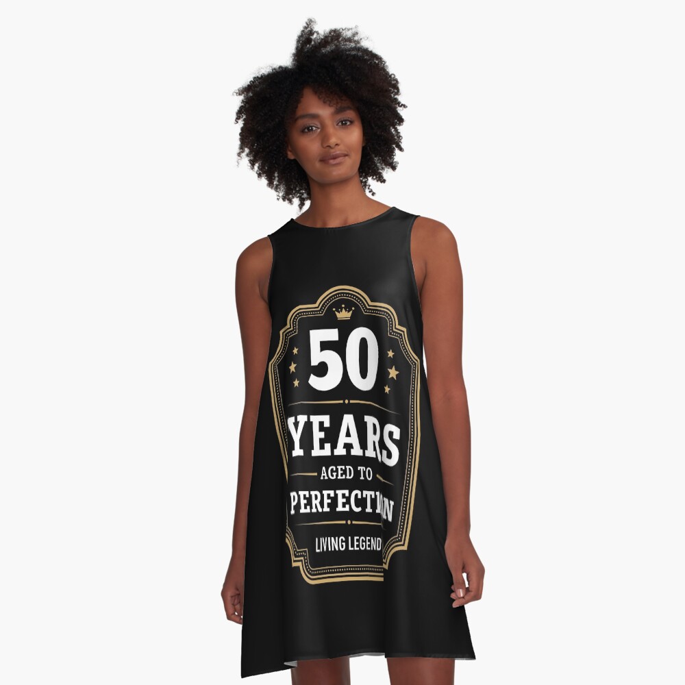 "50 YEARS | AGED TO PERFECTION | LIVING LEGEND" Sticker by ...