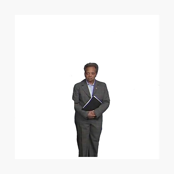 "Chicago Mayor Lori Lightfoot Meme" Photographic Print for Sale by ...