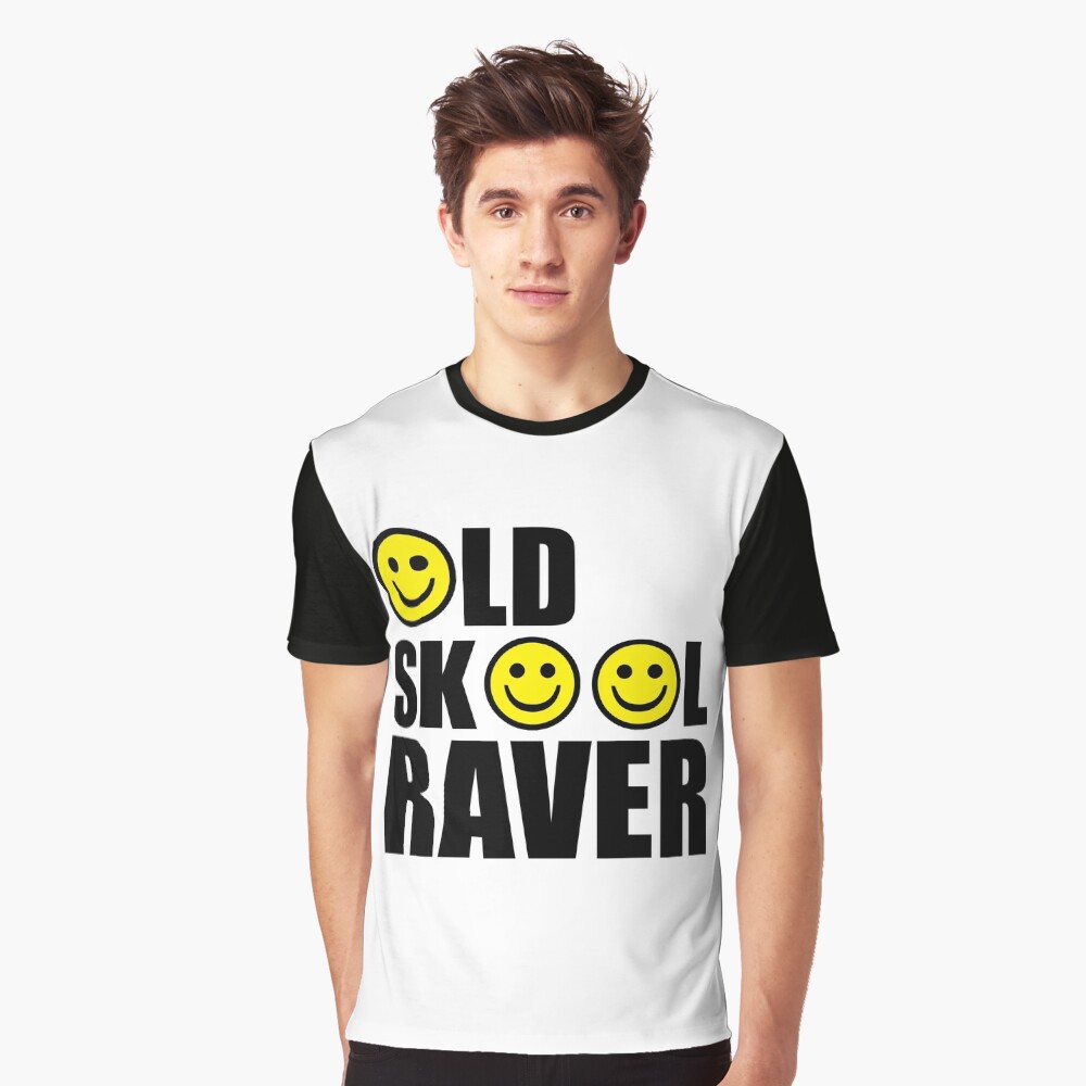 "oldskool, raver, smiley, rave" Sticker for Sale by Nicnak85 | Redbubble
