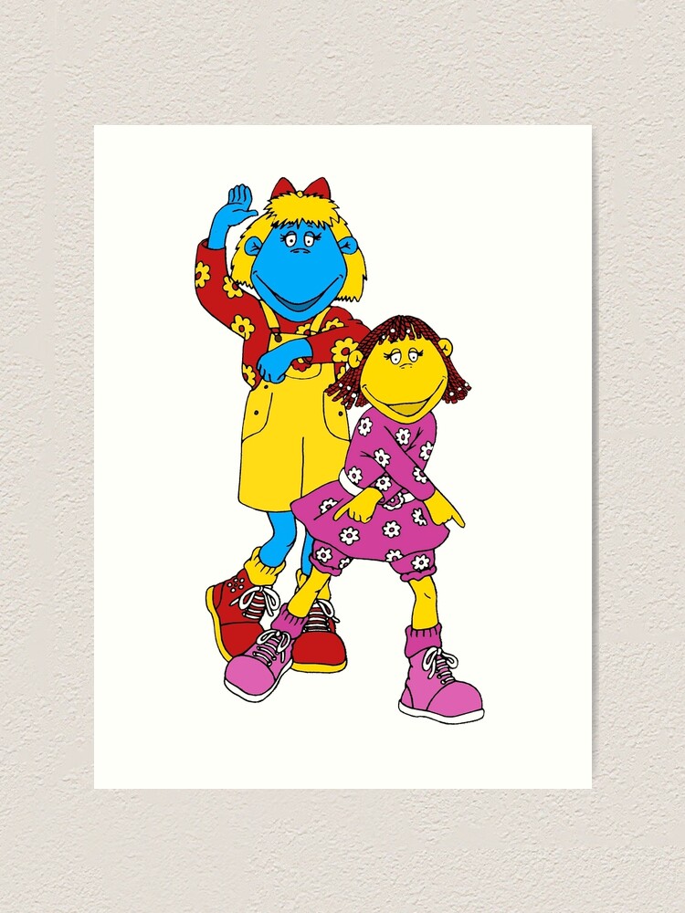 "Tweenies fizz and Bella 90s nostalgia" Art Print for Sale by ...