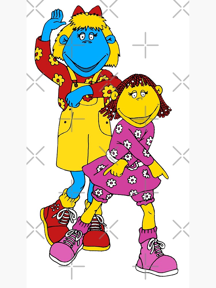 "Tweenies fizz and Bella 90s nostalgia" Sticker for Sale by ...
