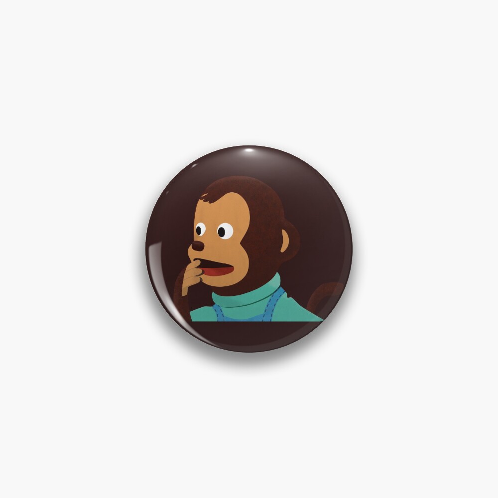 "Kento aka Pedro Surprised / Shocked Monkey Meme Circle Illustration ...