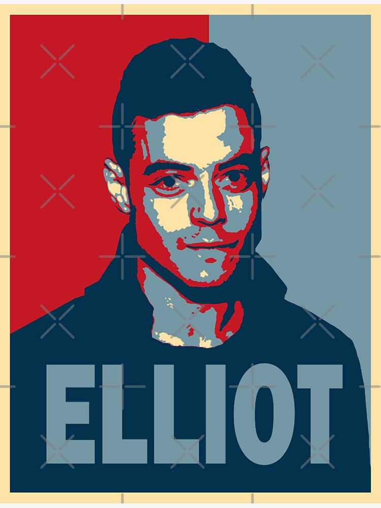 "elliot" Sticker for Sale by athelstan | Redbubble
