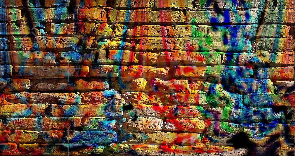 "If you build your walls too high to reach, just paint them with love ...