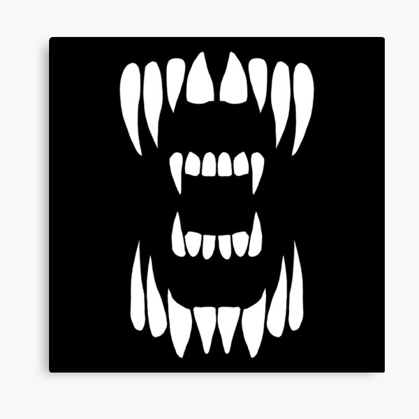 "Alien Mouth" Canvas Print for Sale by CCCDesign | Redbubble