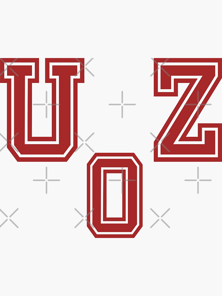 "University Of Zoom - UoZ" Sticker by KidRonin | Redbubble
