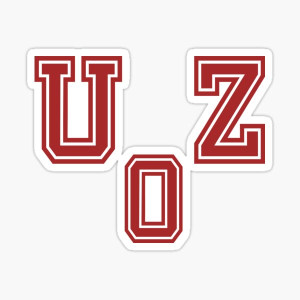 "University Of Zoom - UoZ" Sticker by KidRonin | Redbubble