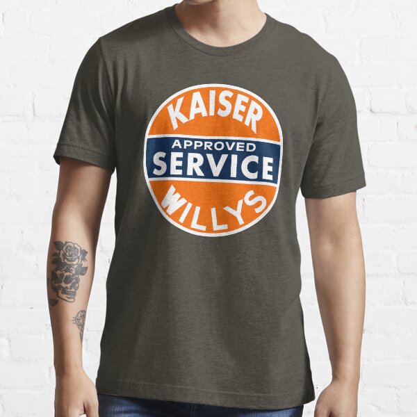 "Kaiser Willys Approved Service vintage sign " T-shirt for Sale by ...