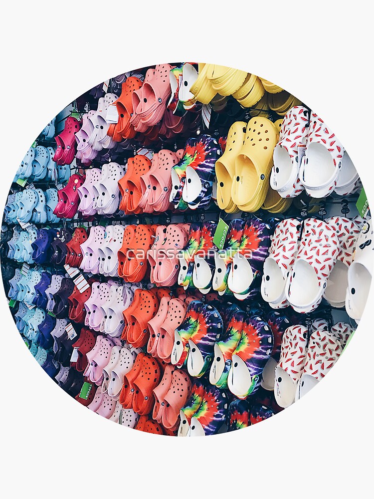 "croc wall" Sticker by carissavanatta | Redbubble