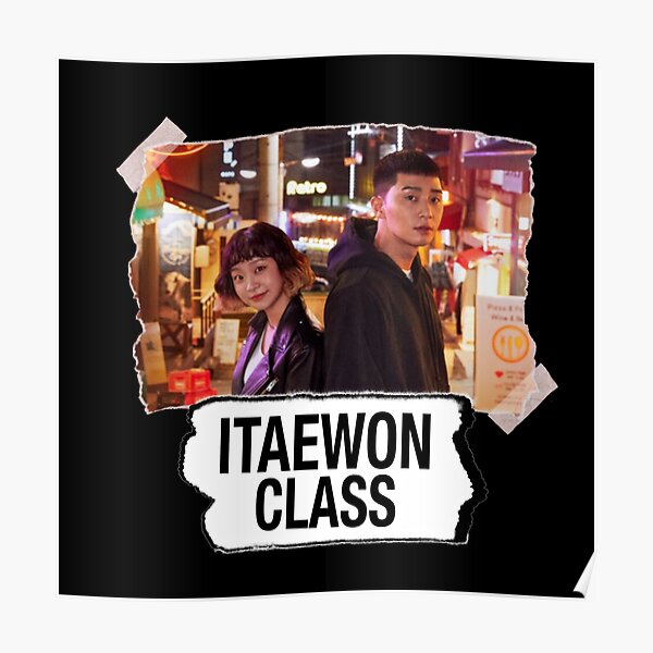 Itaewon Class Poster By Emmywhammy Redbubble 