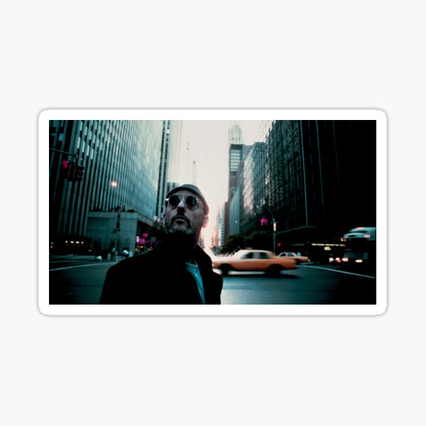 "Leon 1994 The professional" Sticker by Kristikniceart | Redbubble