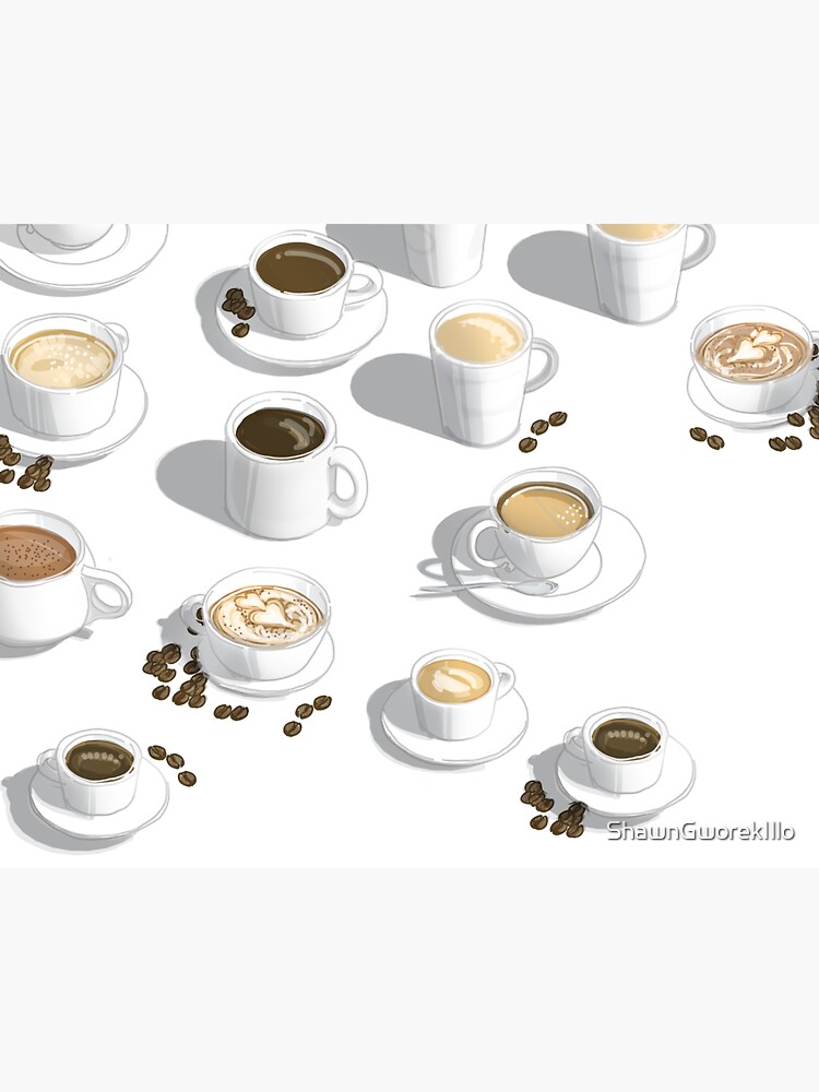 "I Like Coffee" Sticker by ShawnGworekIllo | Redbubble