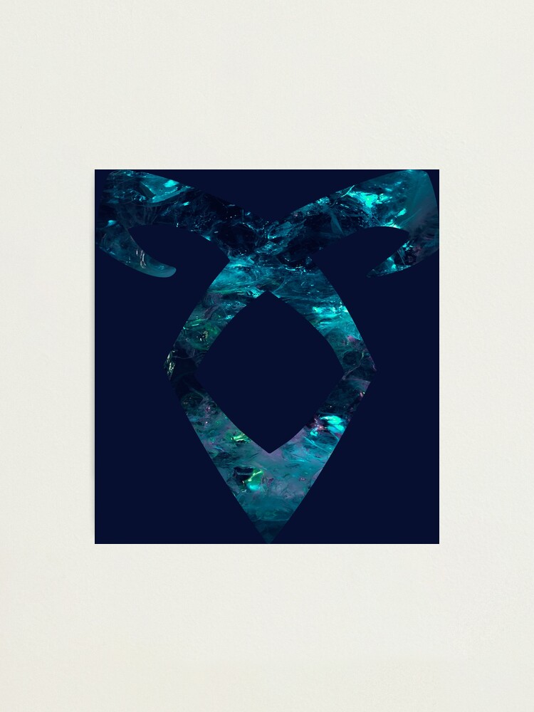 Lámina fotográfica «Runa de poder angelical - Cazadores de sombras» de ...