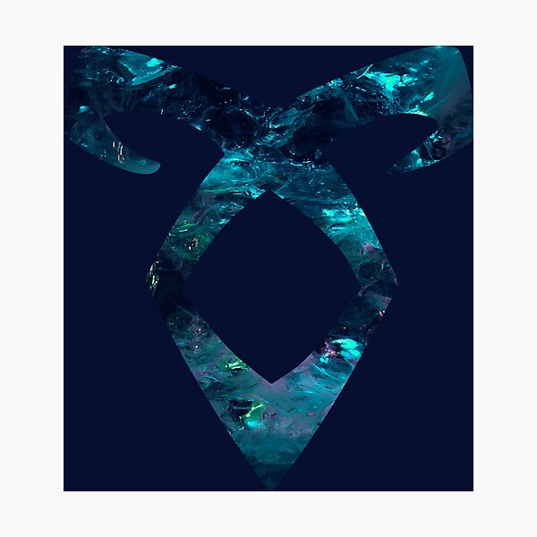 Lámina fotográfica «Runa de poder angelical - Cazadores de sombras» de ...