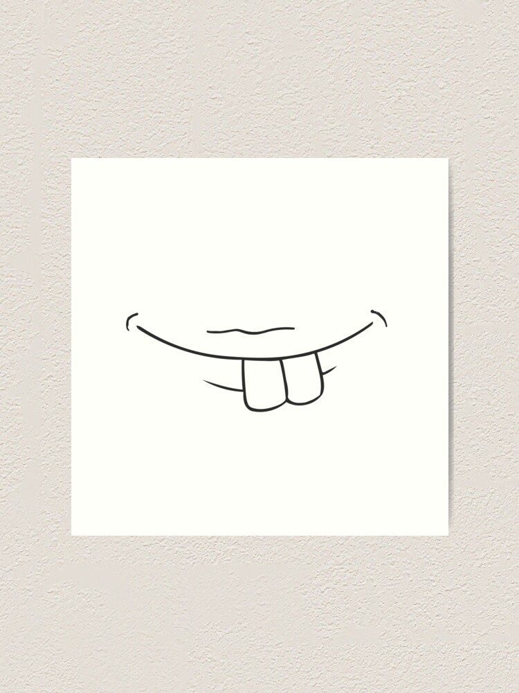 Buck Teeth Drawing