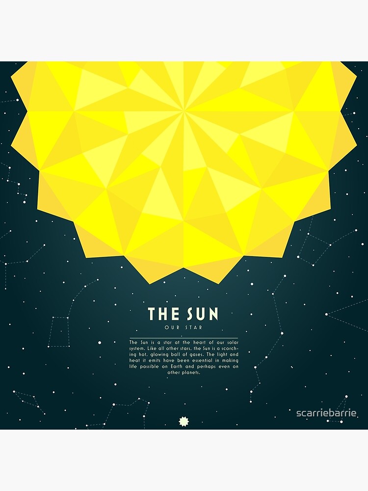 "The Sun" Poster for Sale by scarriebarrie | Redbubble