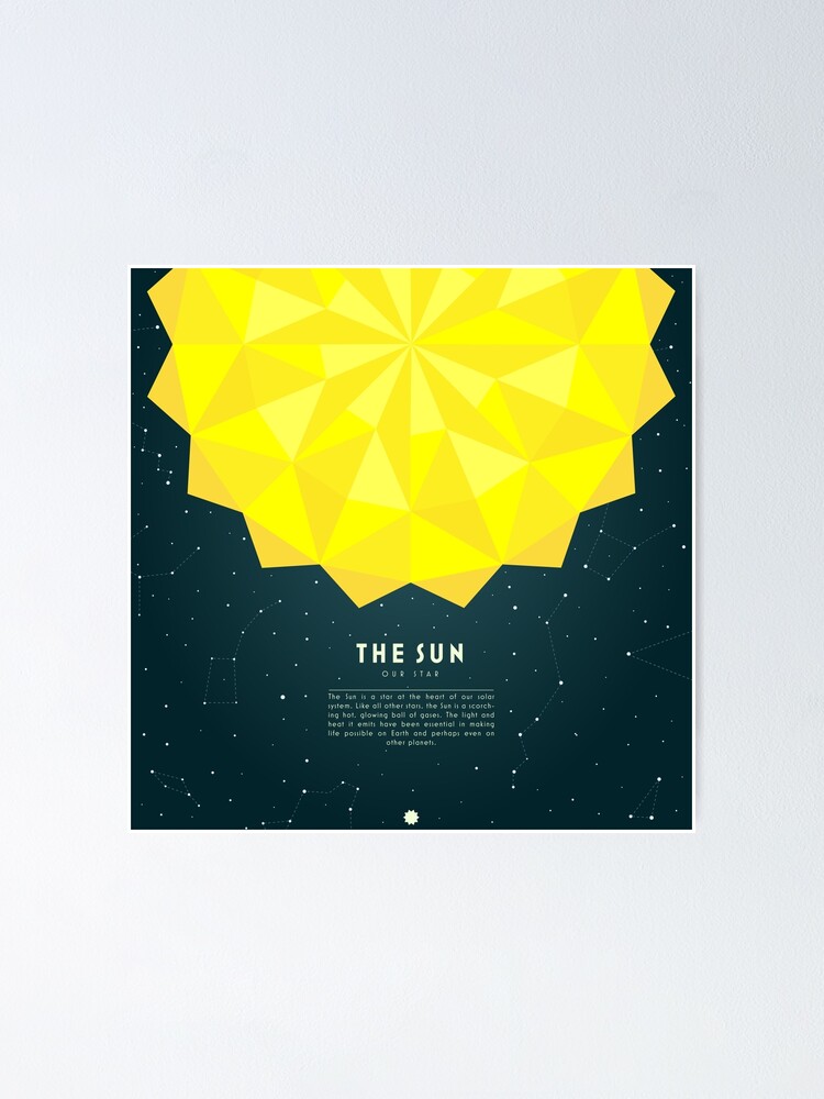 "The Sun" Poster for Sale by scarriebarrie | Redbubble