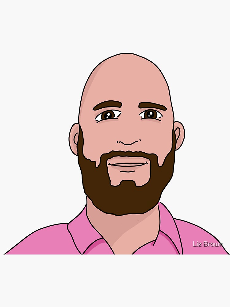 "Nick Fish" Sticker for Sale by paperbluebird | Redbubble