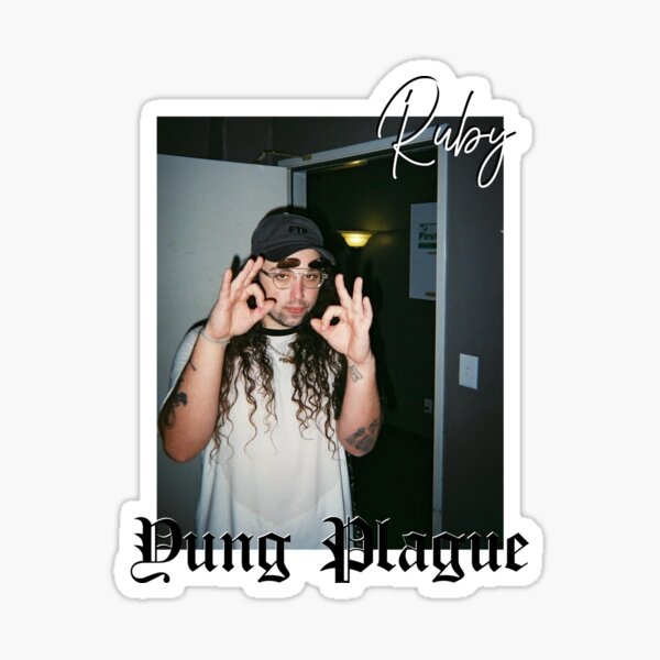 "$ UICIDEBOY $ RUBY DA CHERRY SHIRT" Sticker for Sale by Beuns11 ...