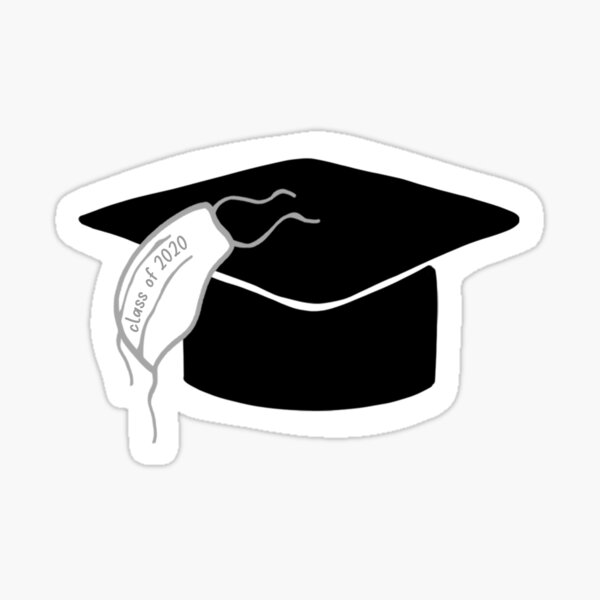 "2020 Grad Cap" Sticker by trenan | Redbubble