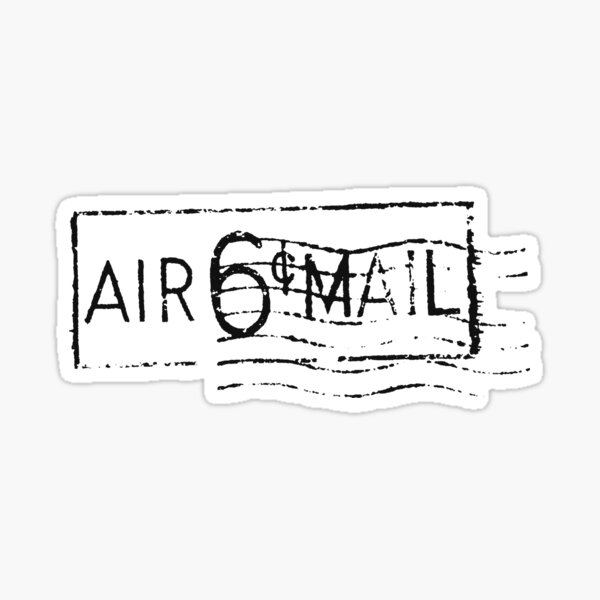 Par Avion Stickers | Redbubble