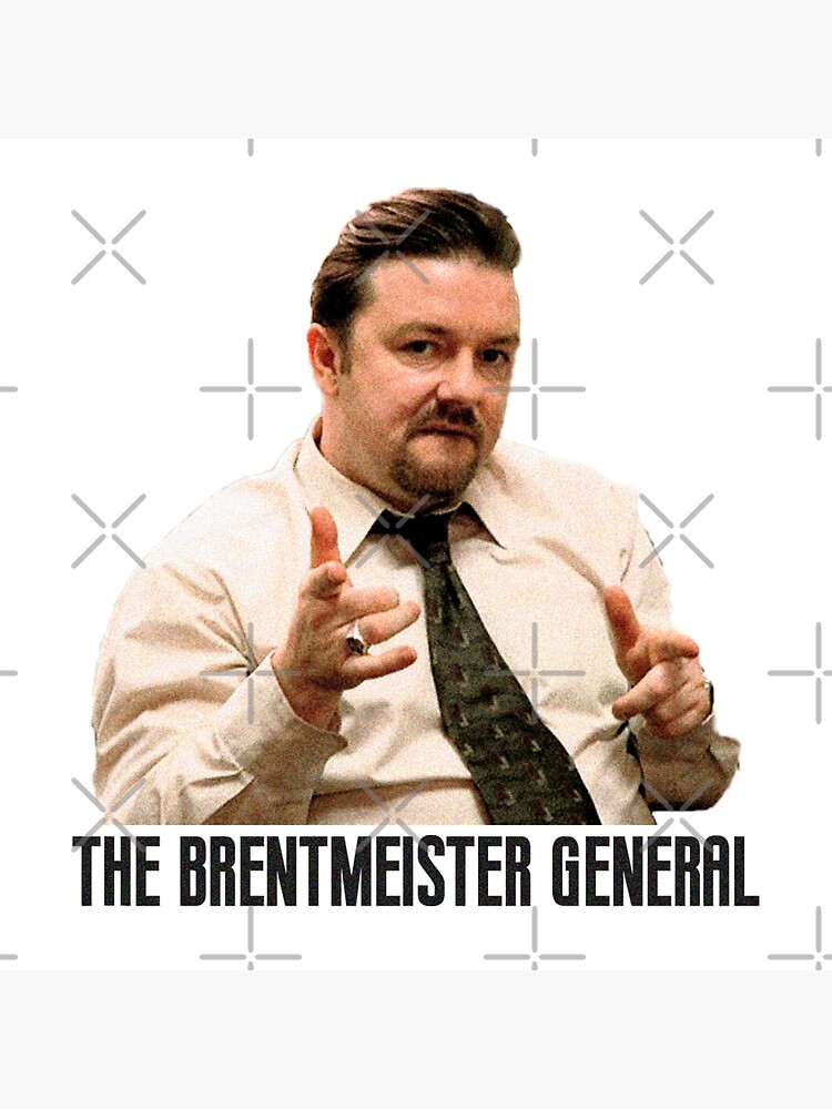 "The Brentmeister General - The Office UK David Brent" Art Print by ...