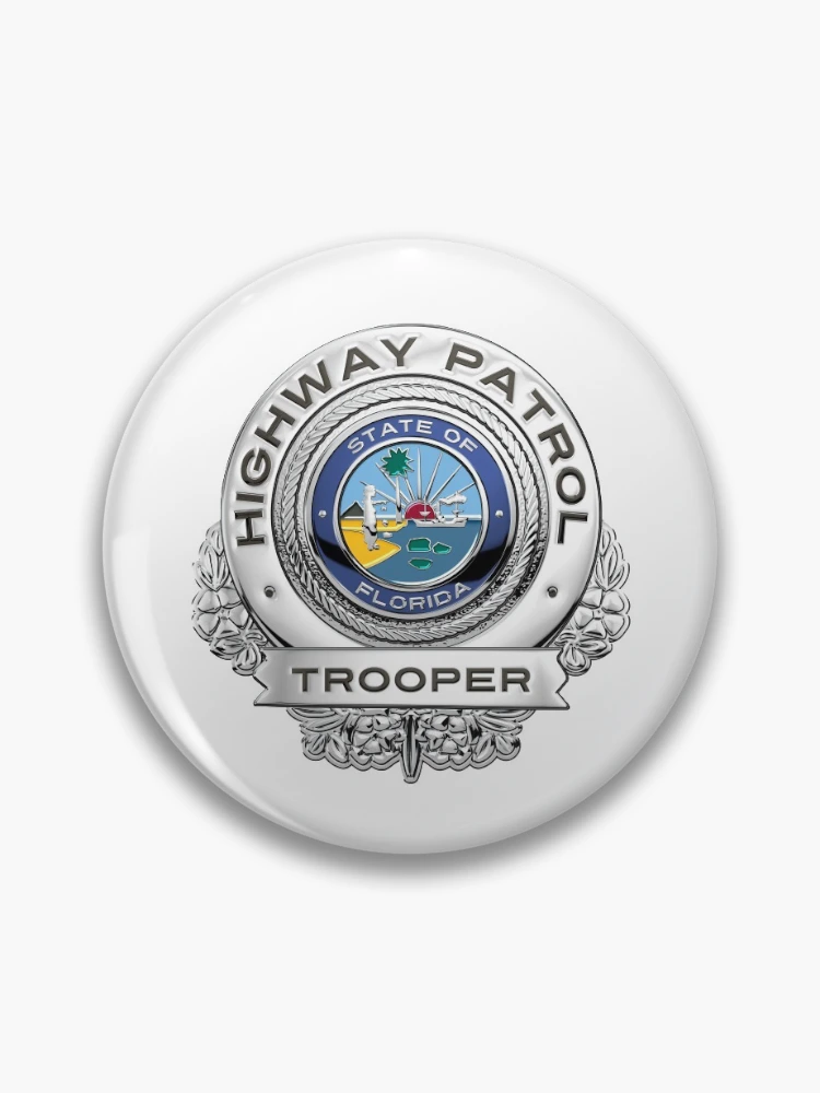 Florida State Trooper Badge Florida Dept Of Law Enforcement Police