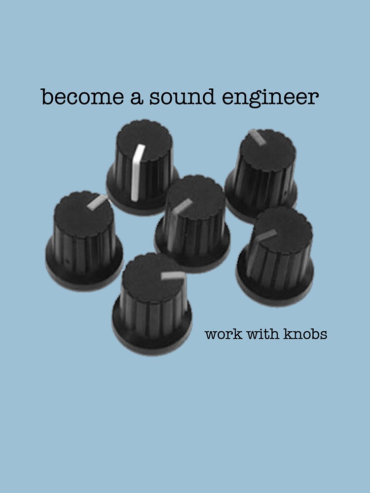 "Sound Engineer" T-shirt for Sale by malster | Redbubble | live sound t ...