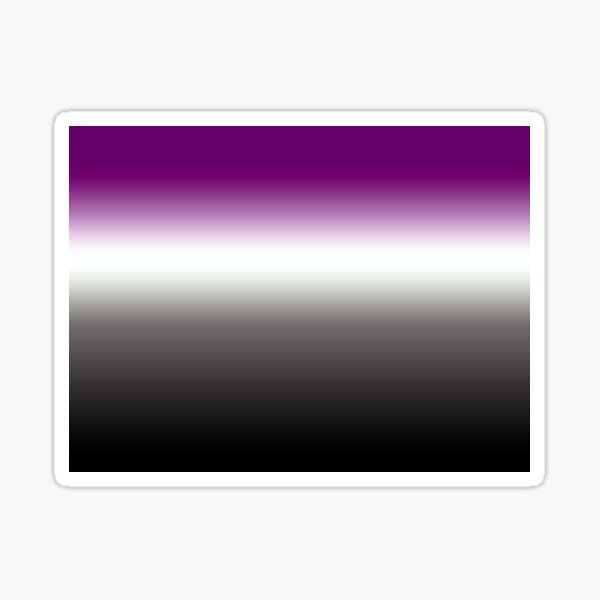 "Ace Flag Ombre" Sticker for Sale by bibibicon | Redbubble