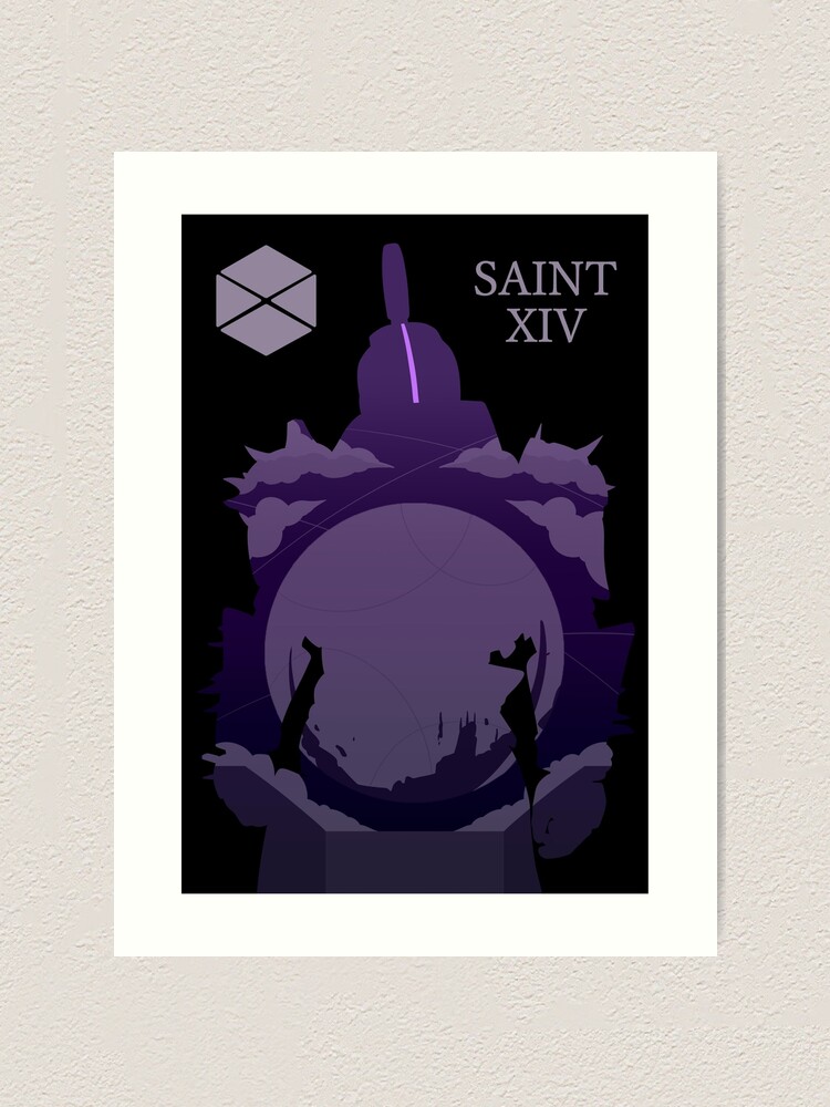 "Saint 14 Silhouette " Art Print by MechaTheTecha | Redbubble