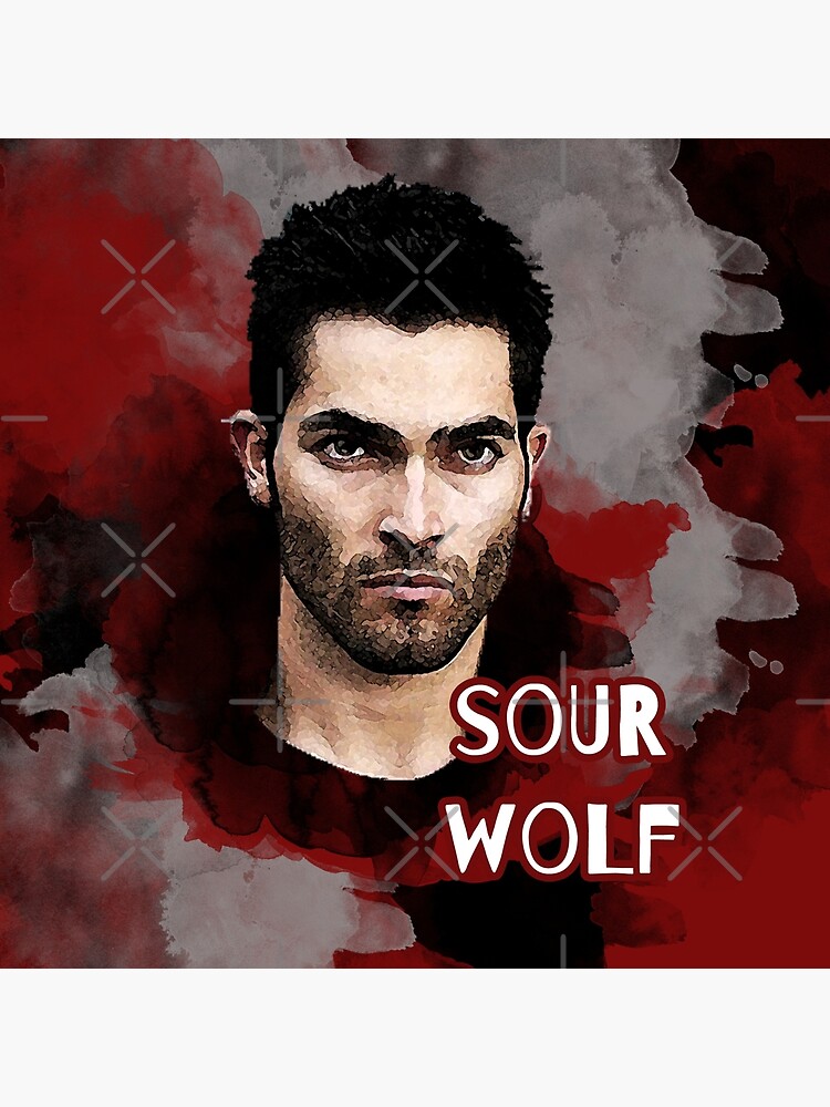 "Derek: Sour wolf" Art Print for Sale by iheartgallifrey | Redbubble