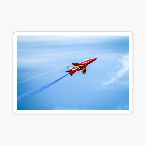 "One of the Red Arrows" Sticker for Sale by garyosborne2430 | Redbubble