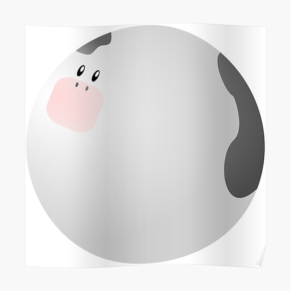 "Spherical Cow" Poster by everyopensubcov | Redbubble