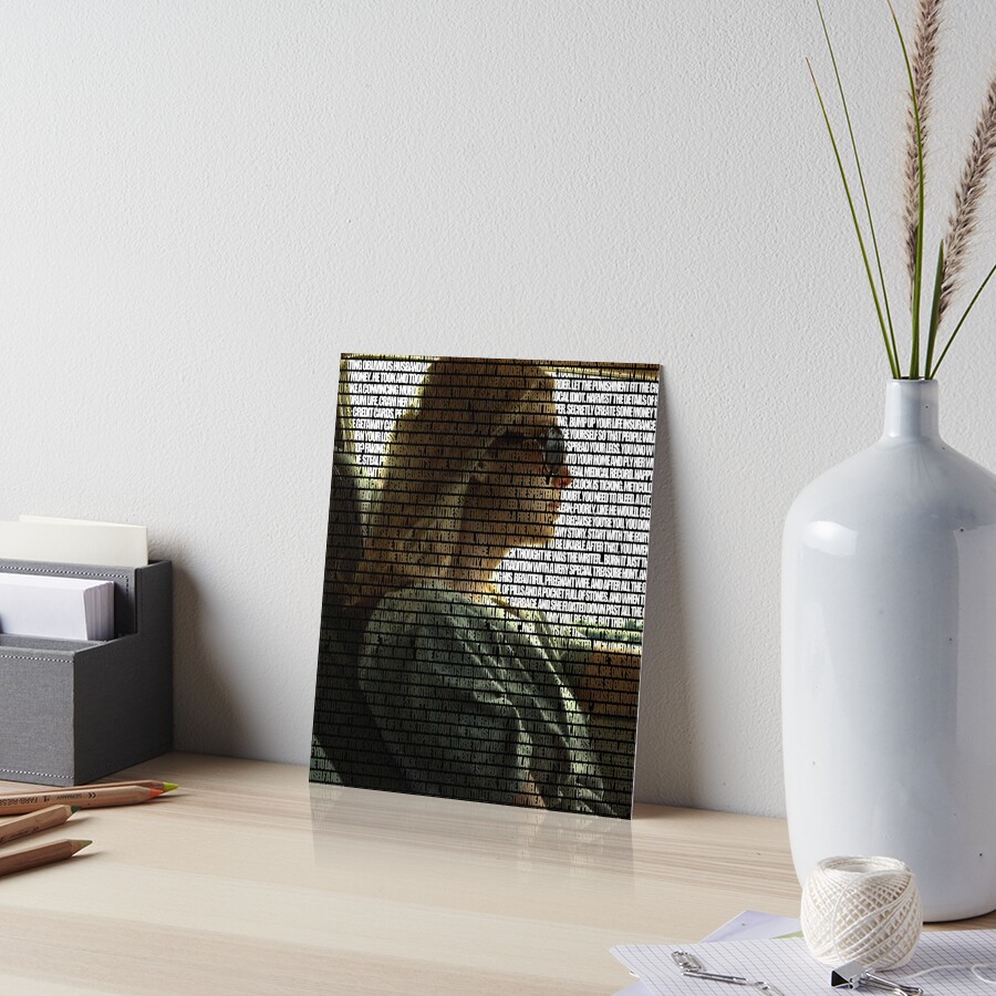"amy dunne - gone girl script" Poster for Sale by andreluizvsa | Redbubble