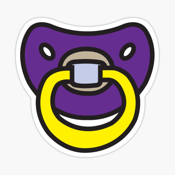 Pacifier Stickers | Redbubble