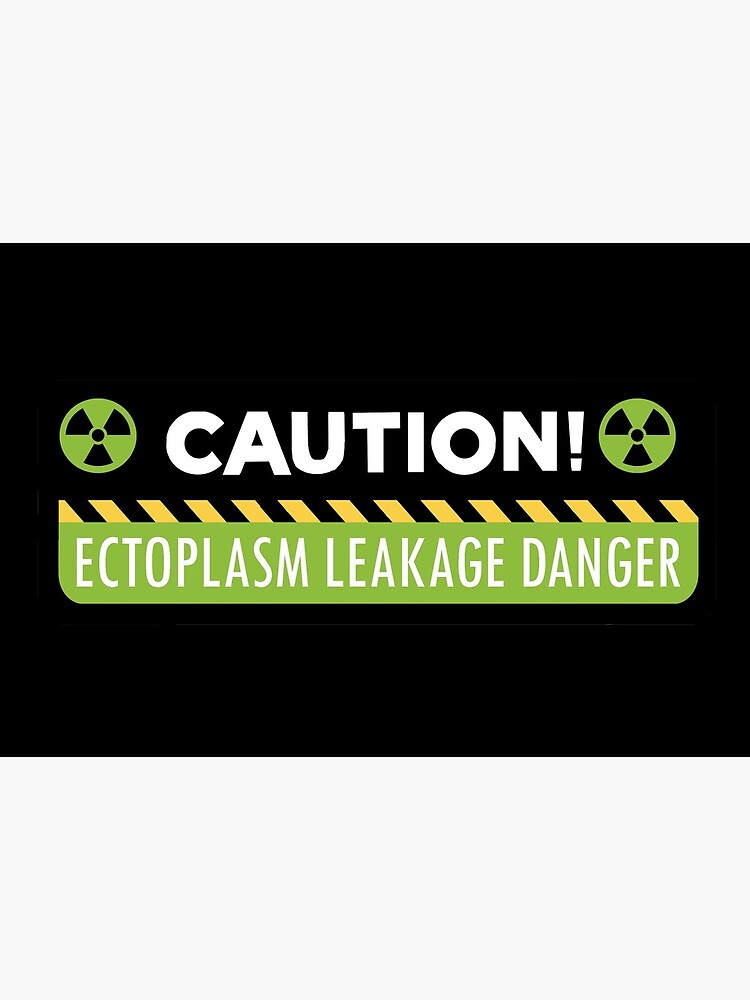 "Caution: Ectoplasm leakage danger" Mask for Sale by sassysnowglobe ...