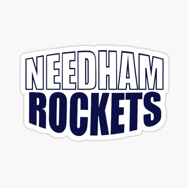 "Needham Rockets" Sticker for Sale by emmahasenfus | Redbubble