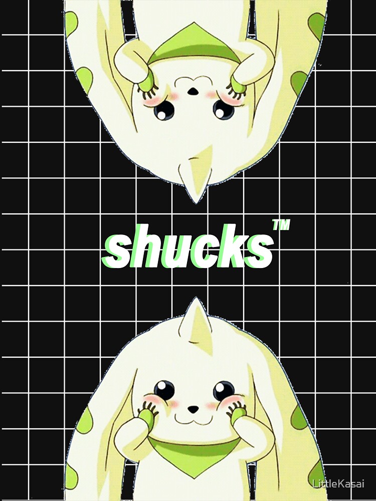 "Shucks - Vaporwave Retro Digital Monster" T-Shirt von LittleKasai ...