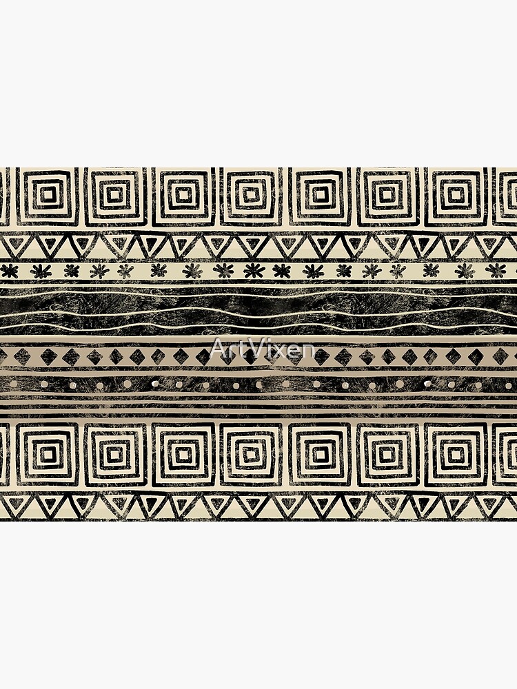 "African Geometric Pattern " Mask for Sale by ArtVixen | Redbubble