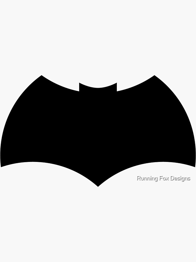 "Bat Emblem" Sticker for Sale by runningfoxdesig | Redbubble