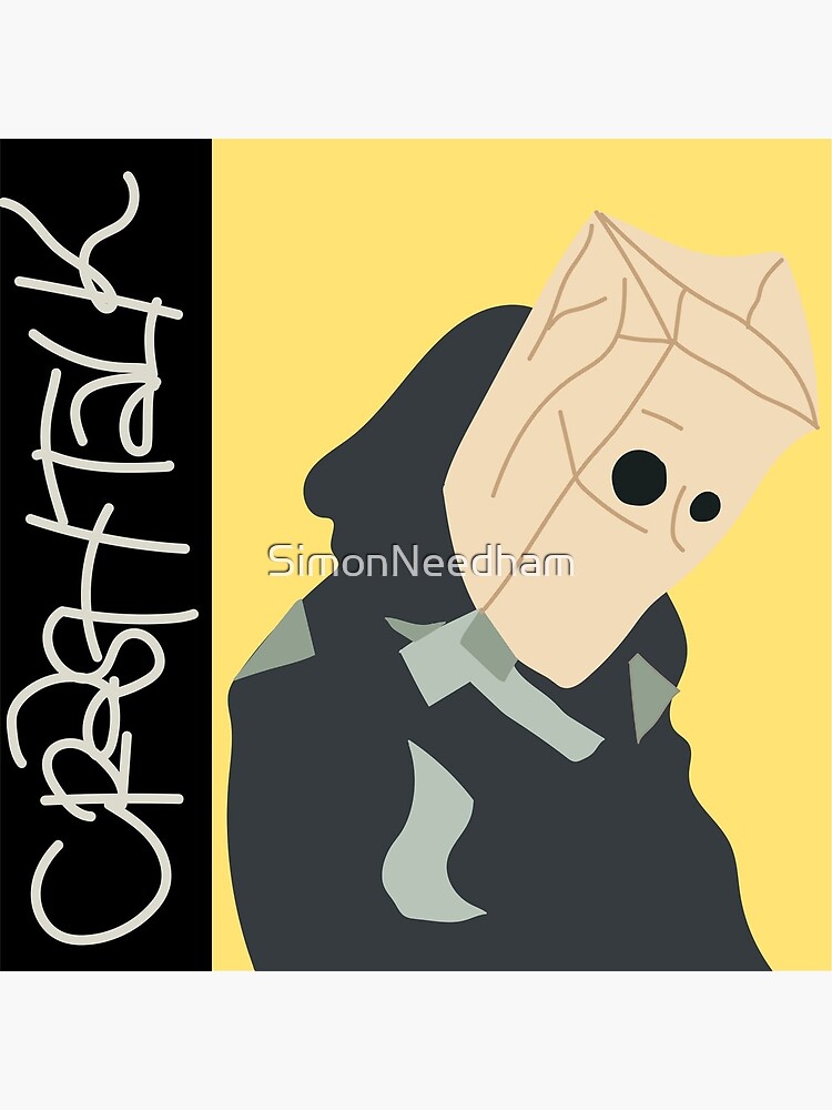 "Crash Talk Minimal Album Cover" Untersetzer (4er Set) von SimonNeedham ...