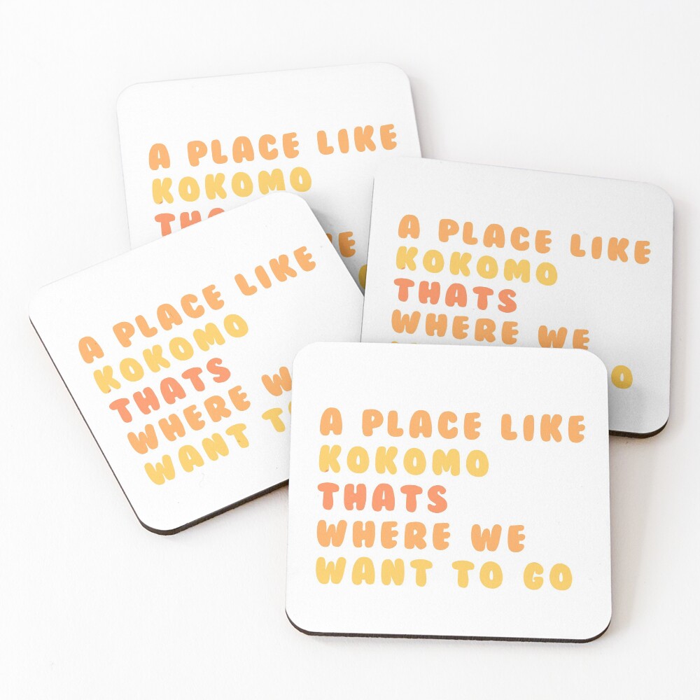 "Kokomo sticker" Sticker for Sale by Sydney Moutier | Redbubble