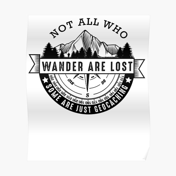 "Geocaching" Poster by Lumio | Redbubble